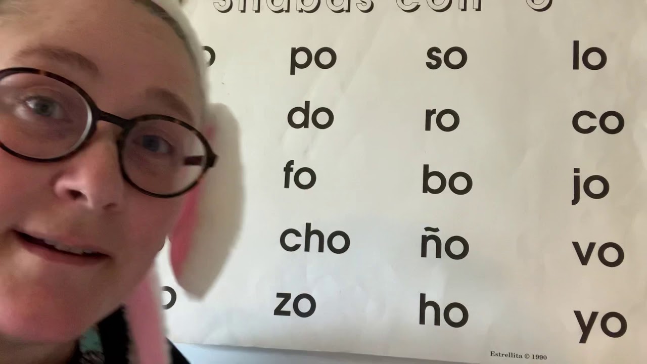 Las sílabas con o - YouTube