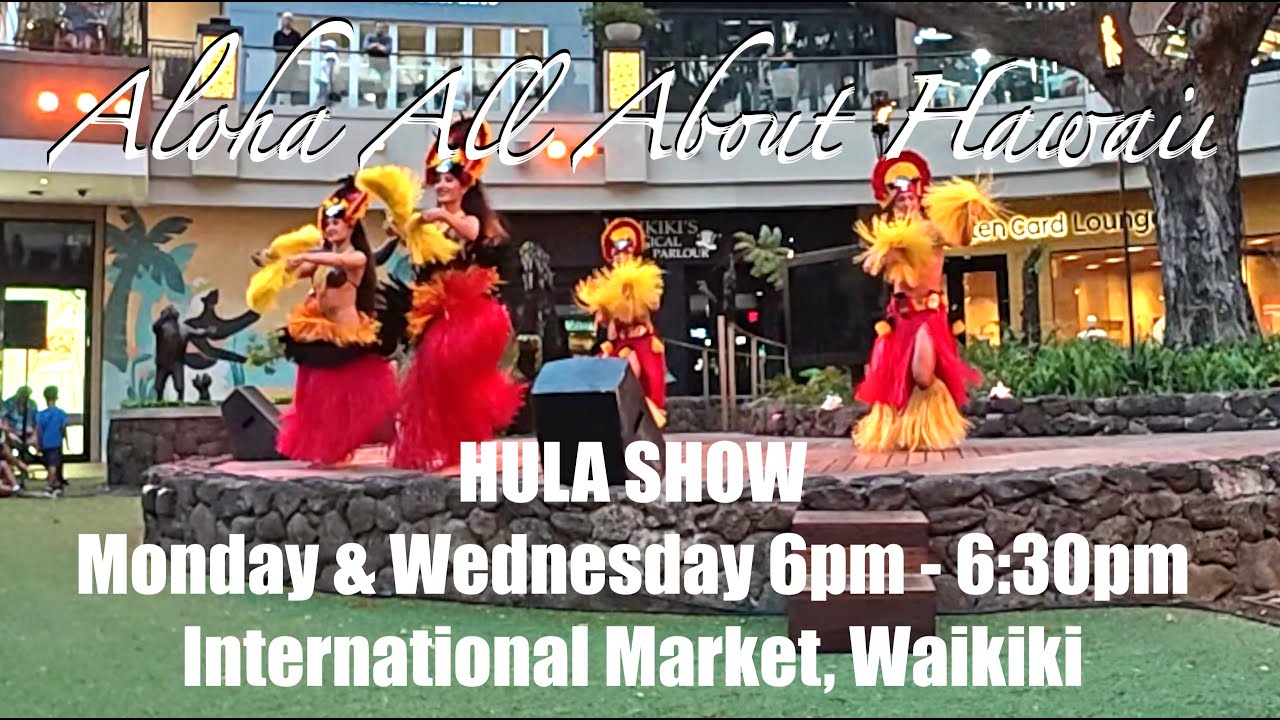 HULA SHOW at INTERNATIONAL MARKET, 08-08-25 #hulashow, # ...