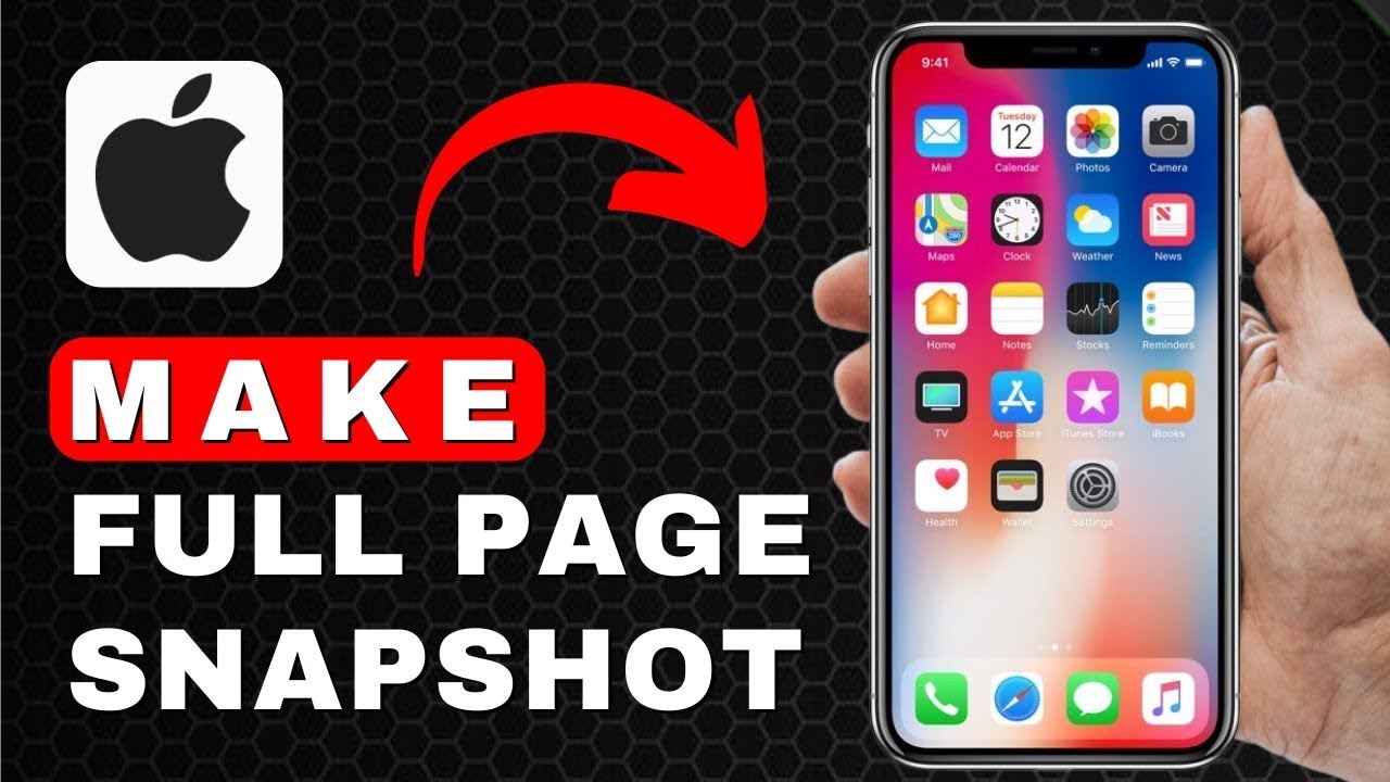 How to Make a Full Page Screenshot on iPhone | iPhone Tutorial (2025 ...