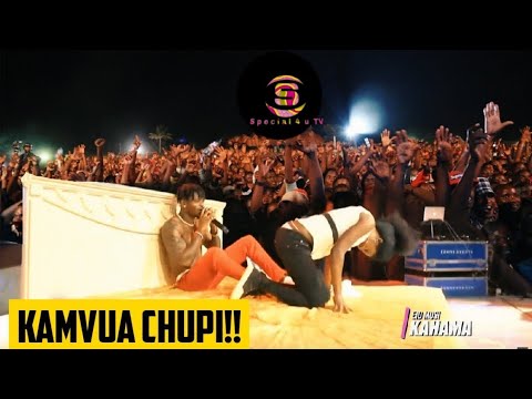 TAZAMA: Kitu DIAMOND Alimfanyia Huyu Dada SARAH Alimtoa Chupi Jukwaani KAHAMA / UTASHANGA