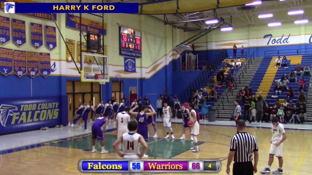 Todd County Falcons vs Winner Warriors (BB) - YouTube