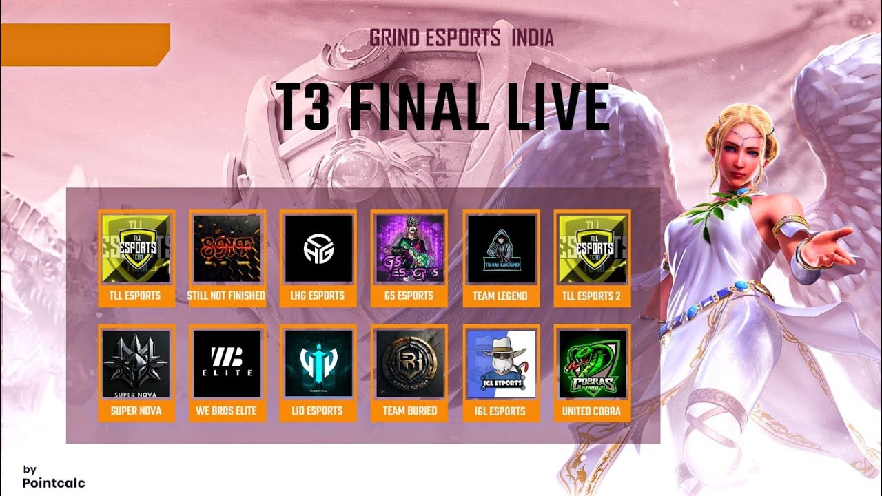 FREEFIRE TOURNAMENT LIVE - BY GRIND ESPORTS INDIA||MOBILE TOURNAMENT ...