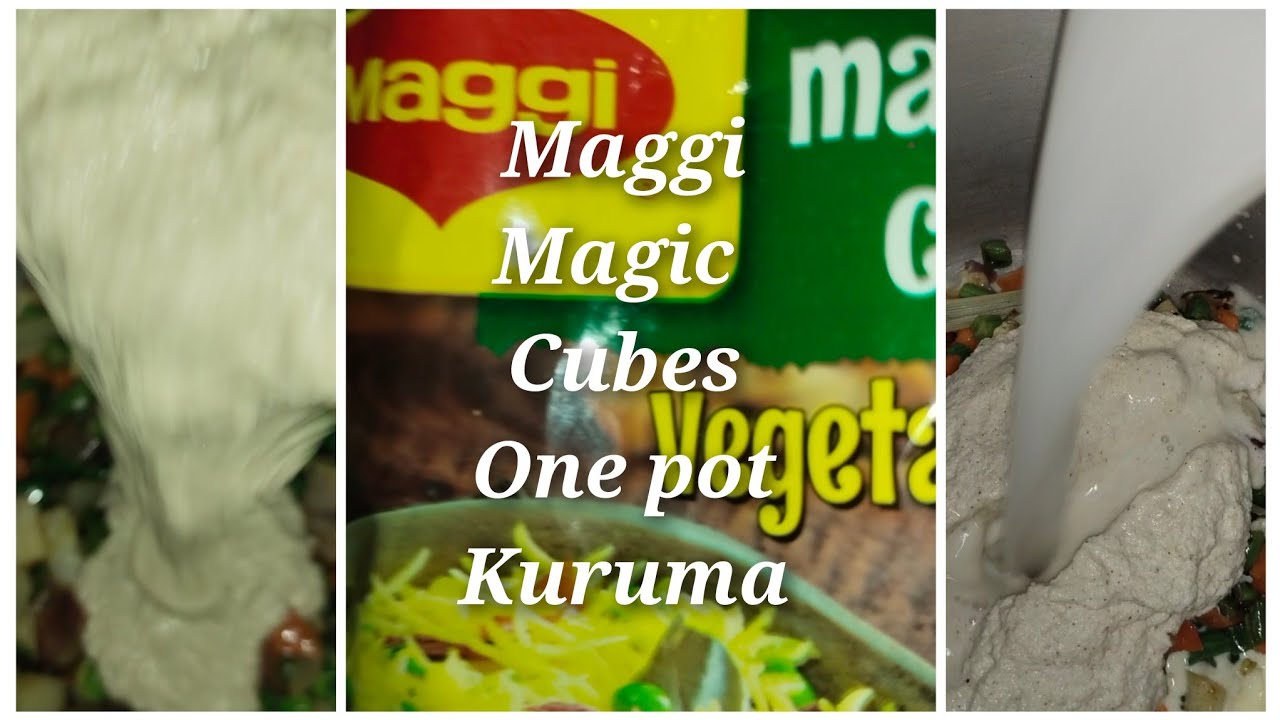 Maggi Magic Masala Cube 😋 One Pot Kuruma Making 🤗 | Srv kalakkals 🙏 ...