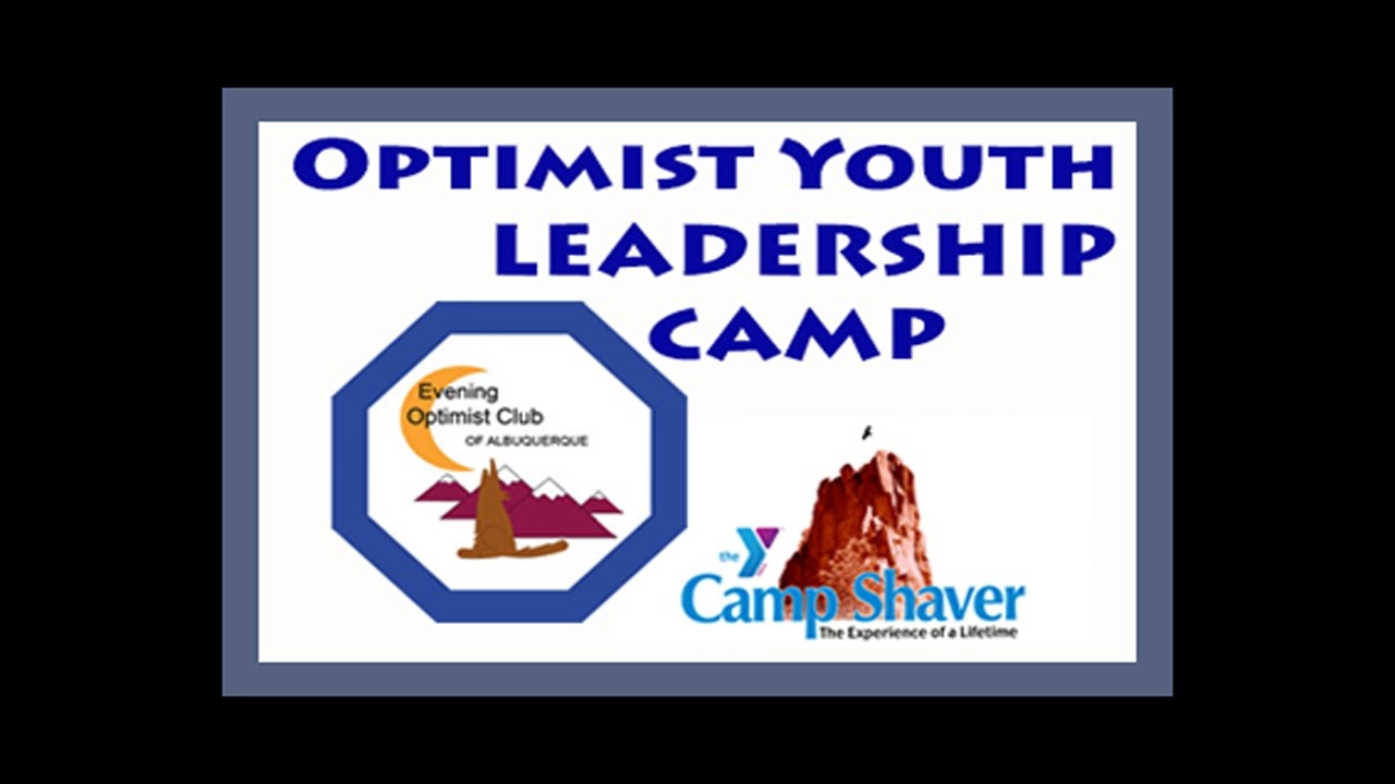 Optimist Youth Leadership Camp - YouTube