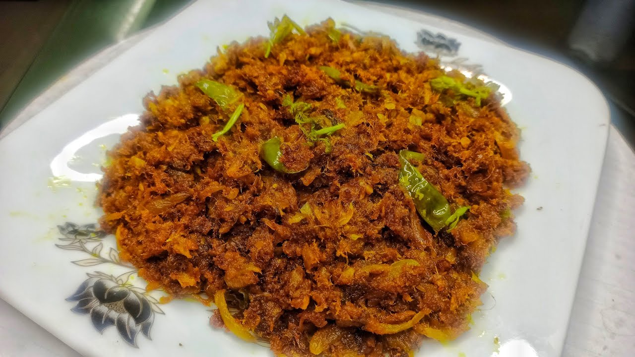 সুরমা মাছের স্পেশাল রেসিপি! সুরমা মাছের ঝুরি ভর্তা!Surma Mach Recipe ...