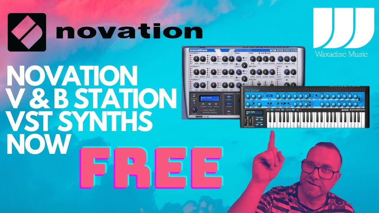 Novation V Station & B Mono Bass VST Are Now FREE Plug ins. Mac & PC ...