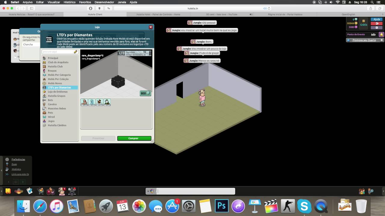 Habbo novo com vagas na staff 2016 - Hutella - YouTube