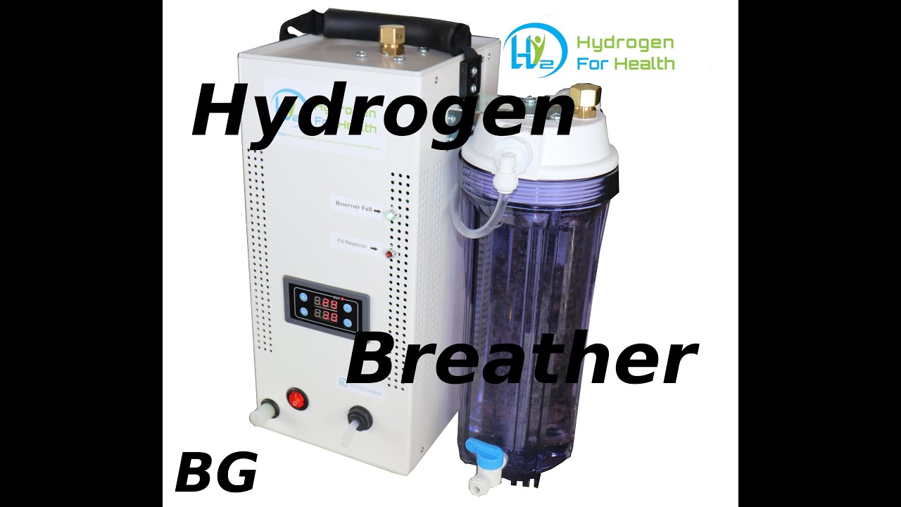 Hydrogen Generator Breathing machine Browns gas Therapy - YouTube