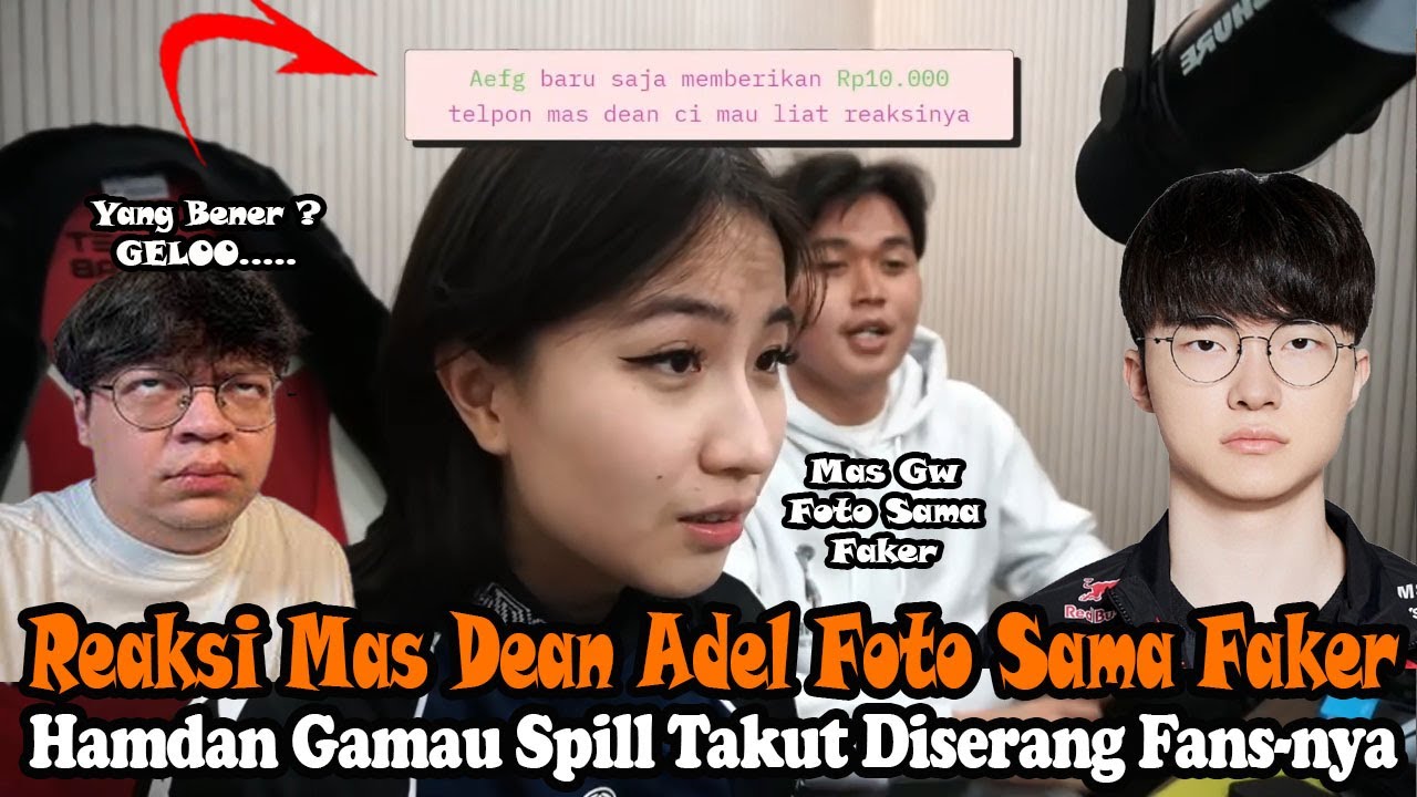 Reaksi Mas Dean Adel Foto Sama Faker Hamdan Gamau Spill Takut Diserang ...