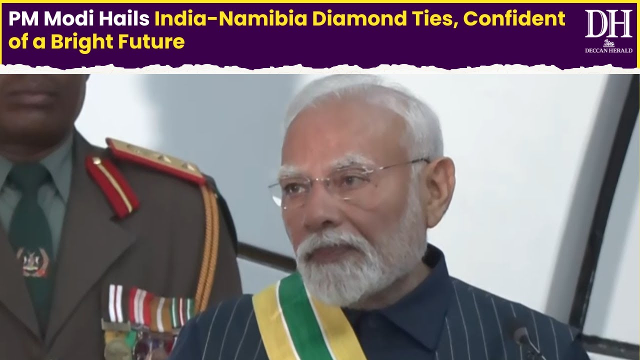 PM Modi Hails India Namibia Diamond Ties, Confident of a Bright Future ...