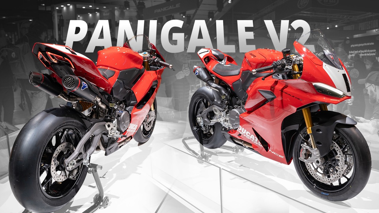 NEW DUCATI PANIGALE V2s and V2 2025 | FIRST LOOK AND IMPRESSION - YouTube