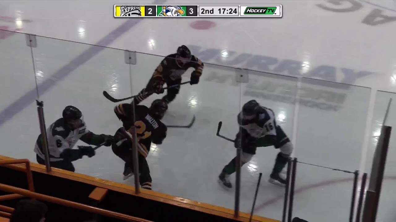 Coquitlam Express at Surrey Eagles highlights December 8, 2018 - YouTube