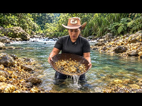 Entré al Río Buscando Oro… ¡No Podía Creer Lo Que Encontré!