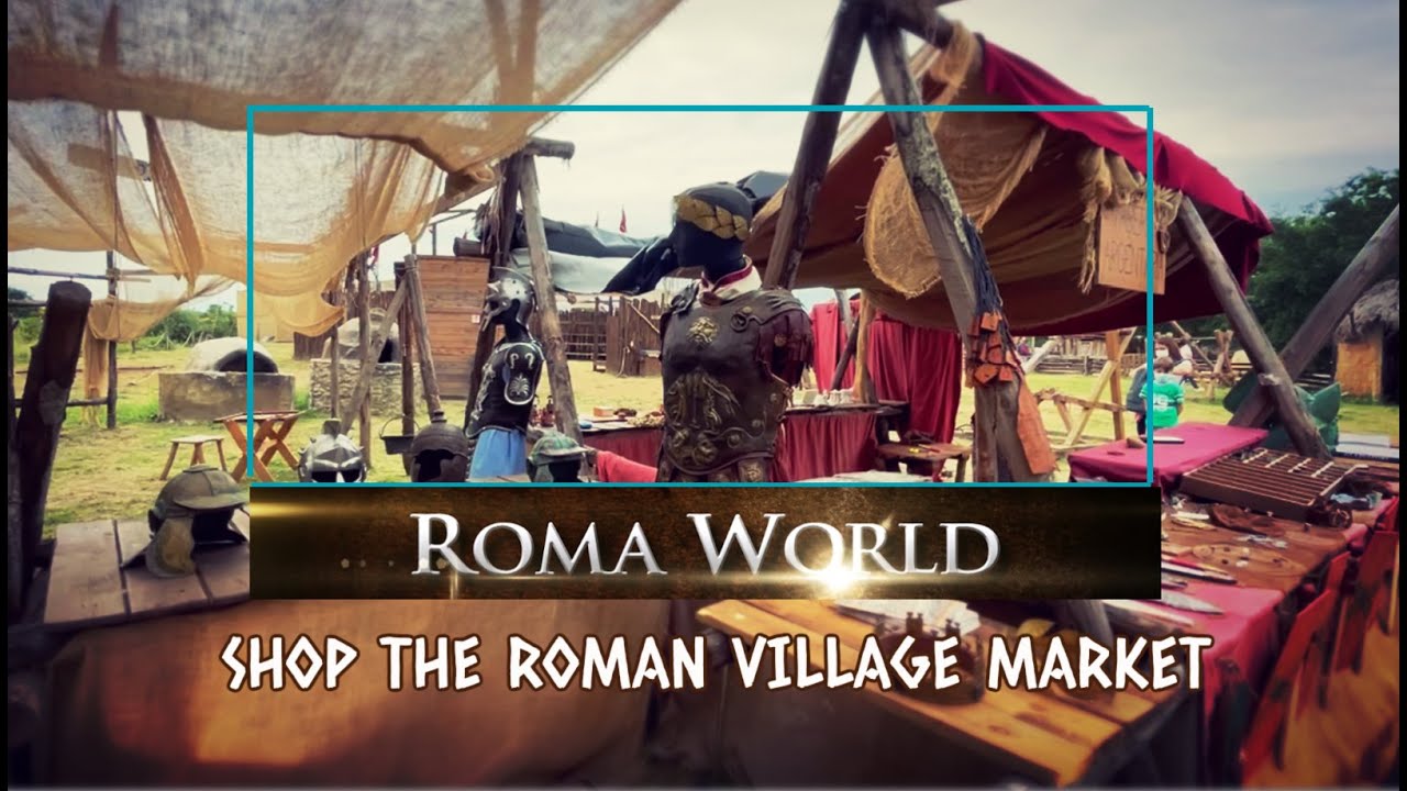 Ancient Roman Markets And Shops