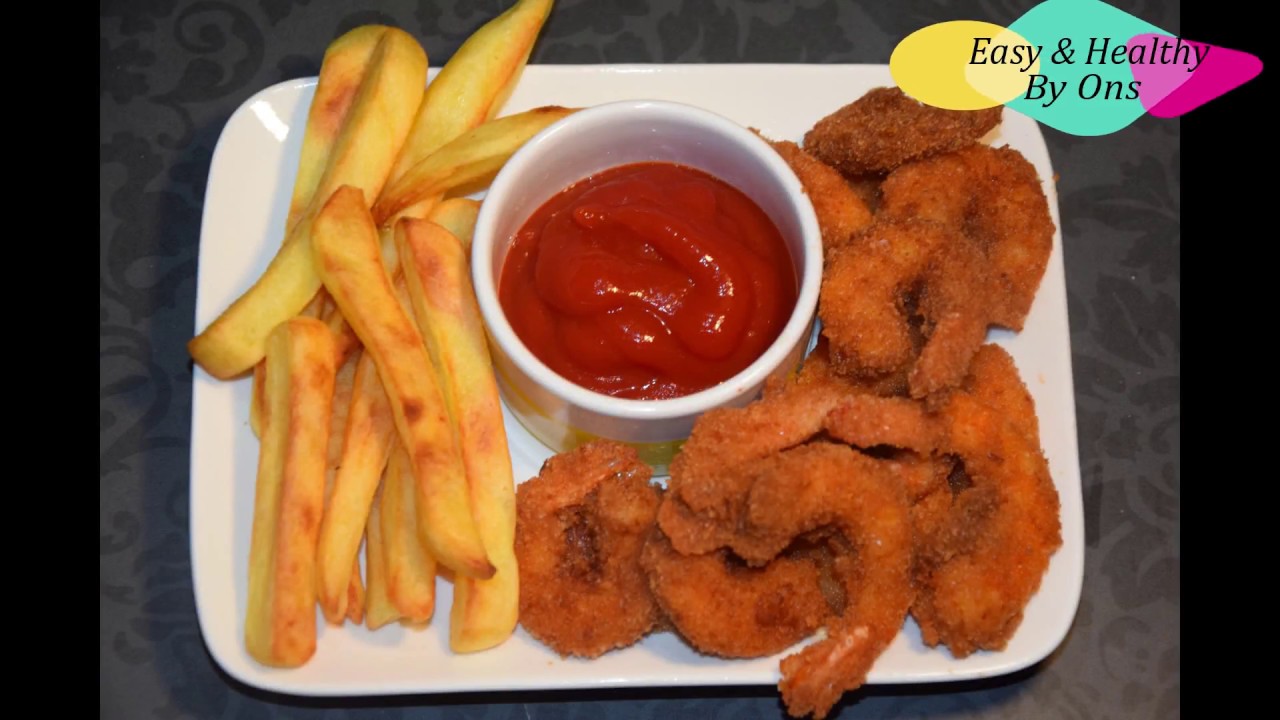 Crevettes panées croustillantes - YouTube