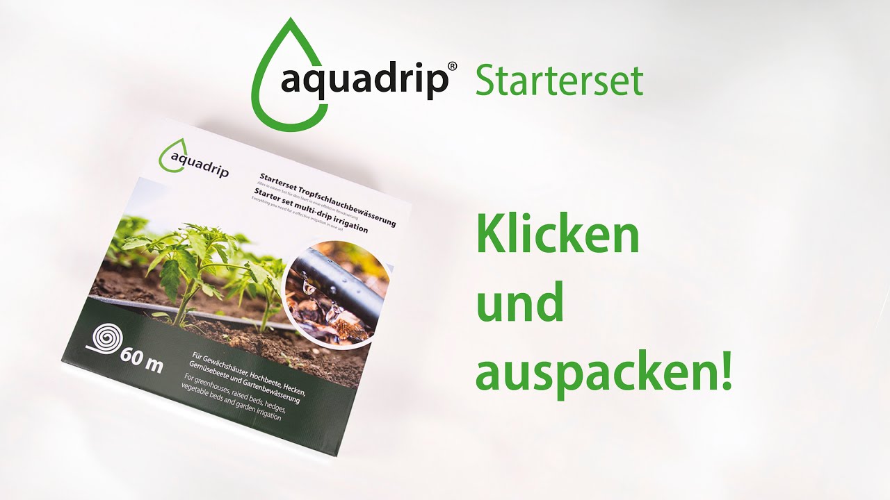 Zill aquadrip® Starterset – Das ist drin! - YouTube
