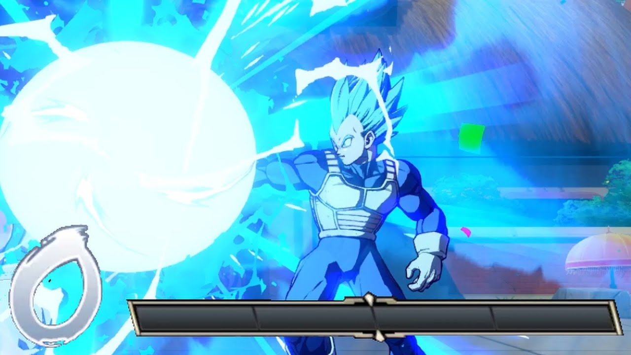 Vegeta Blue 0 Bar Tod Patch 1.32 DBFZ - YouTube