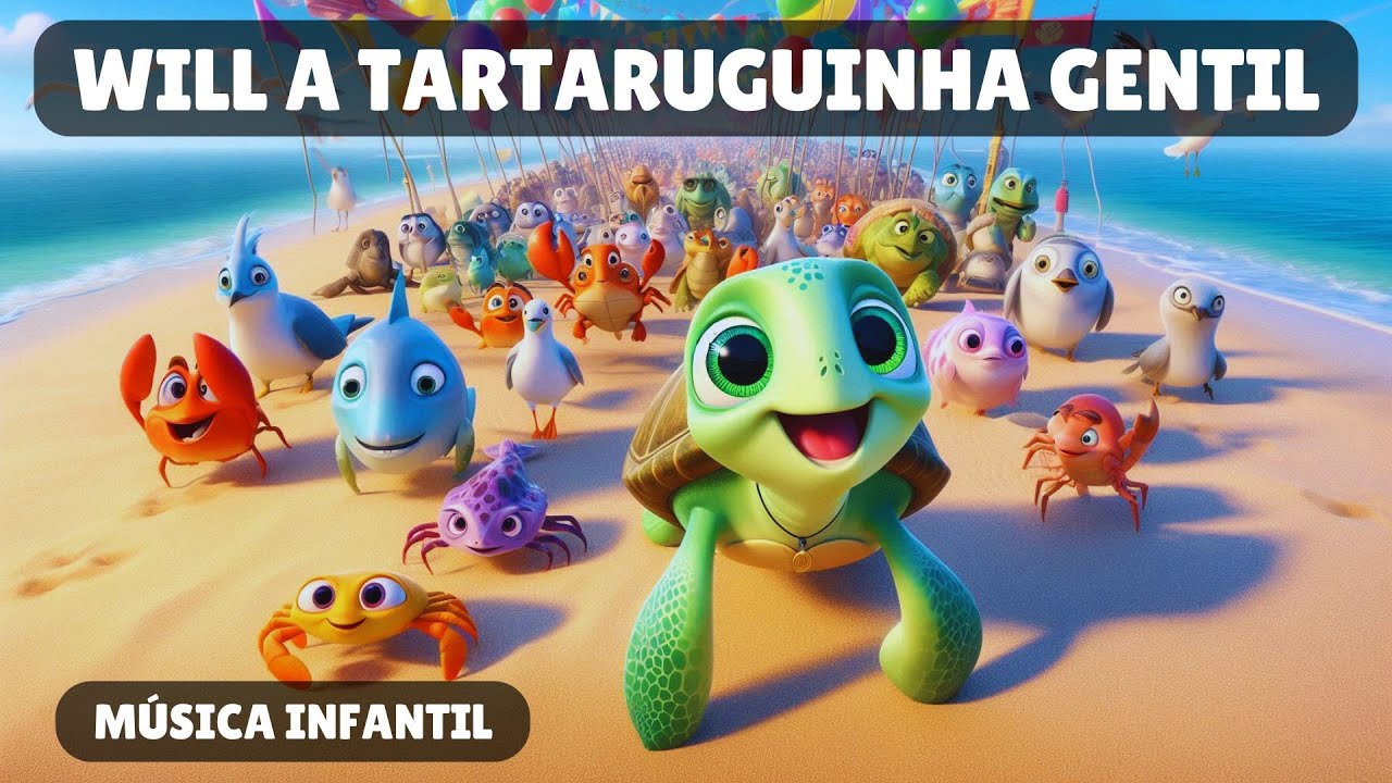 Will a Tartaruguinha Gentil - Bob e Sua Turma (Música Infantil) - YouTube