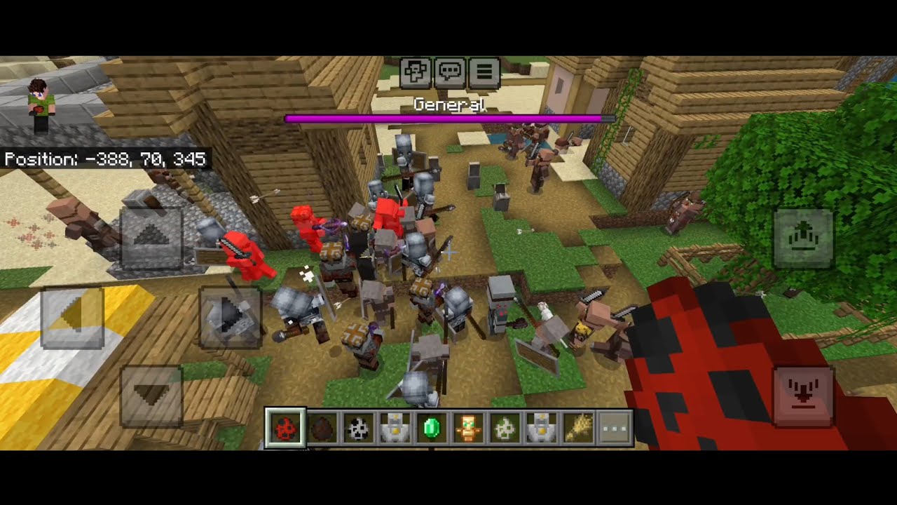 Minecraft Villager Army And Pillager Army Addon Pocket Edition ...
