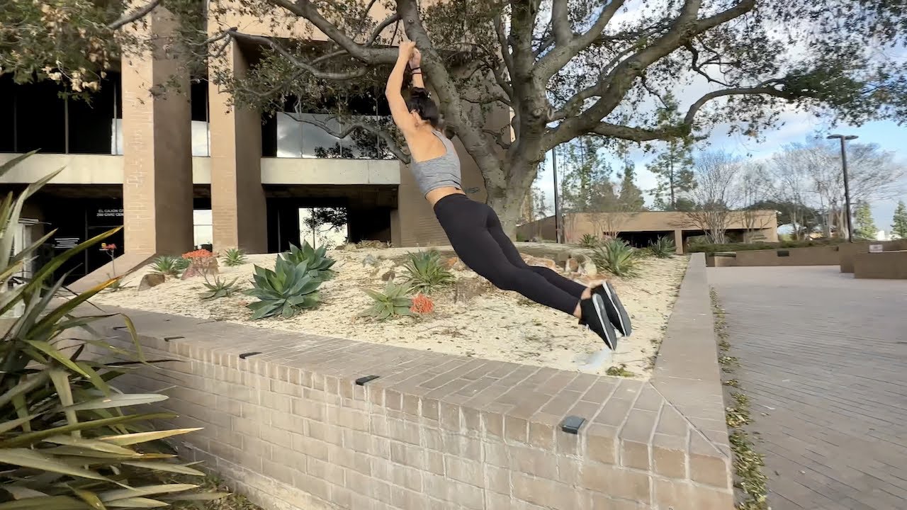 Standing kong-up (hip-high) → broad jump (for distance) - YouTube