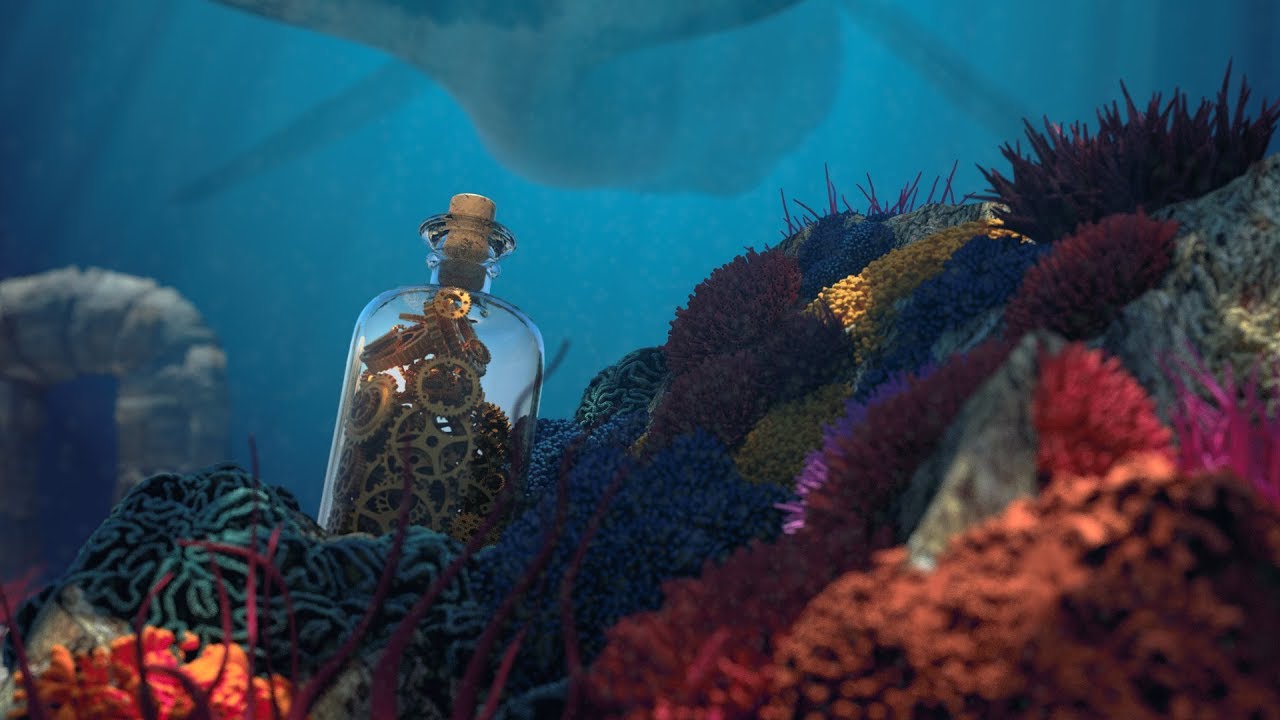 3D Modeling of underwater environment with the help of X-Particles in ...