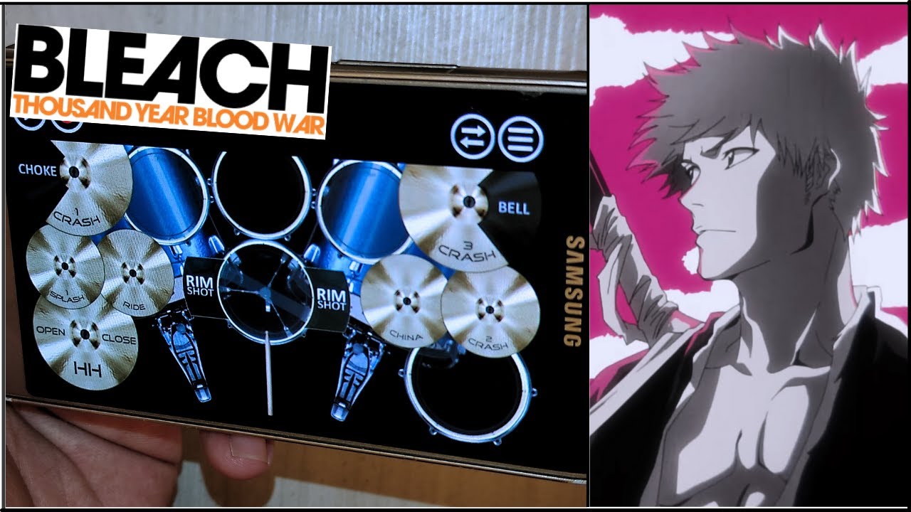 [Bleach : Thousand Year Blood War] ED - °Rapport° by Tatsuya Kitani [DRUM COVER] - YouTube