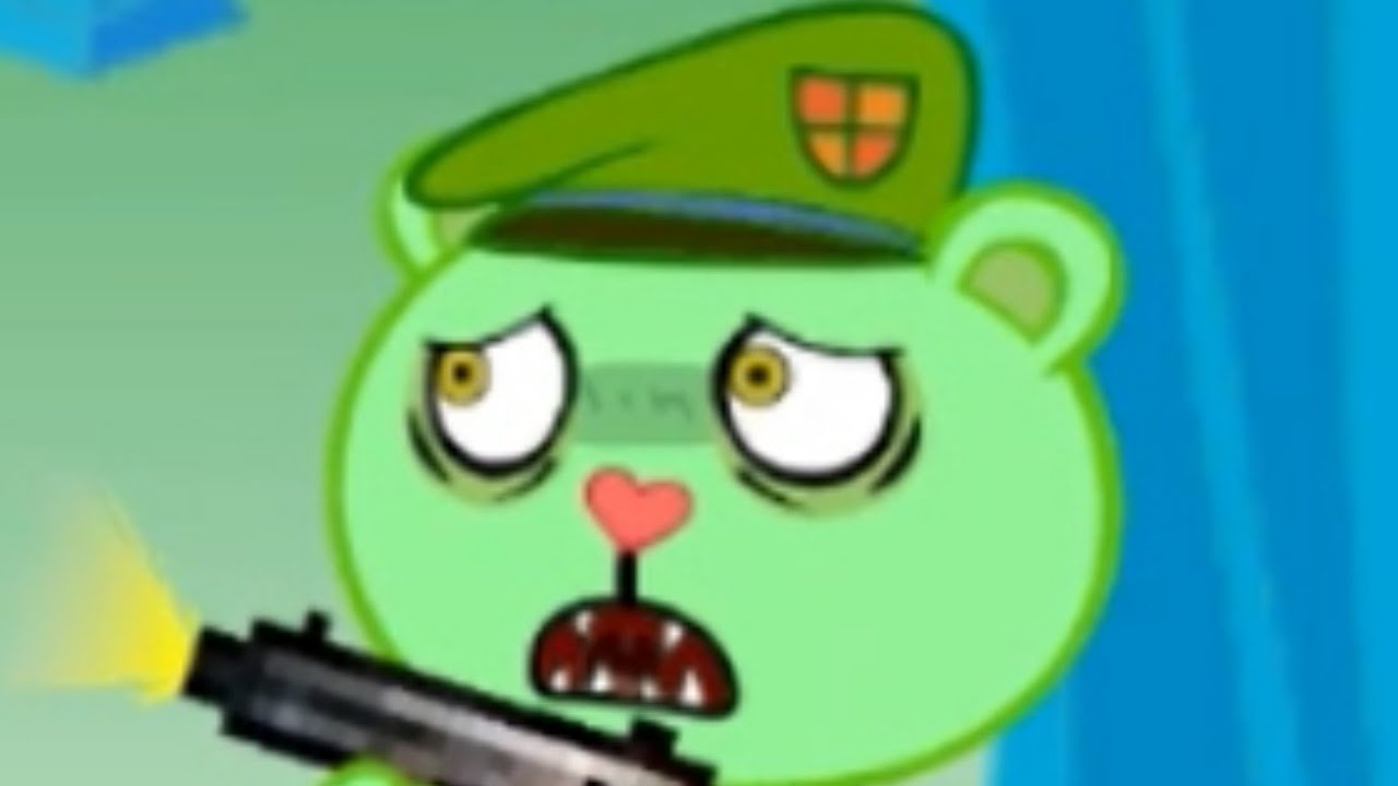 Happy Tree Friends - Strange remake of CubShoot (Cub Shoot?) - YouTube
