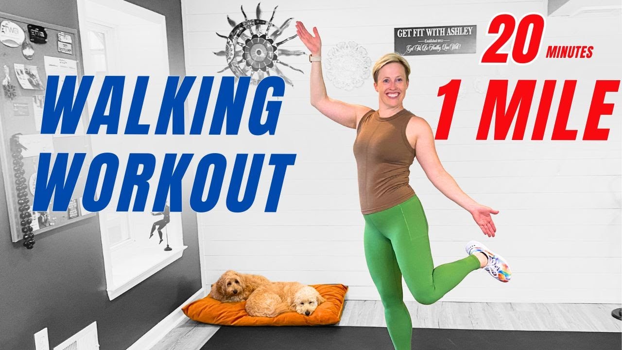 FUN! 20 Minute Walking Workout - No Equipment - Beginner Friendly! 2300 ...