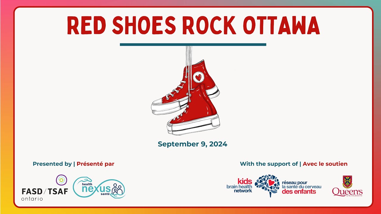 Red Shoes Rock Ottawa - Health Nexus FASD Awareness Day 2024 - YouTube