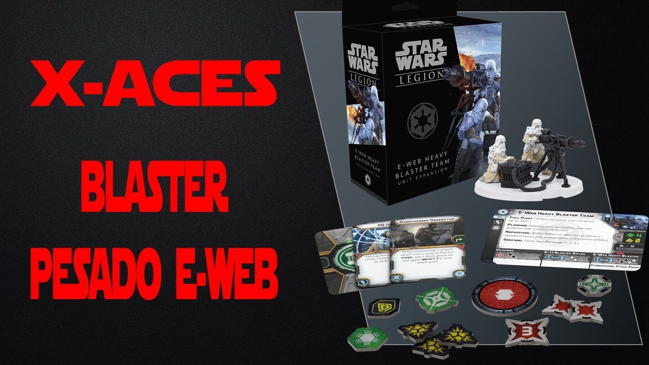 Unboxing e Review - Blaster pesado E-WEB - Star Wars Legion - YouTube