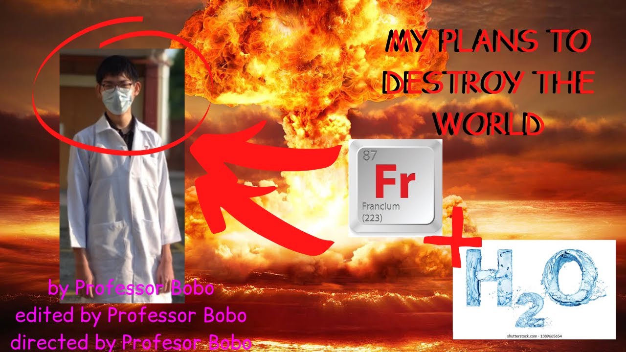 PROFESSOR BOBO PLANS TO DESTROY THE WORLD - YouTube