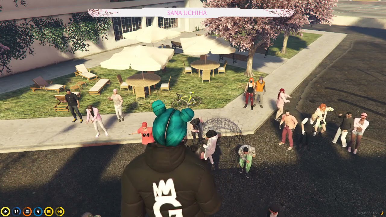 Sana Performs Her Hit Single for UwU Cafe Opening - SanaUchiha || GTA 5 ...