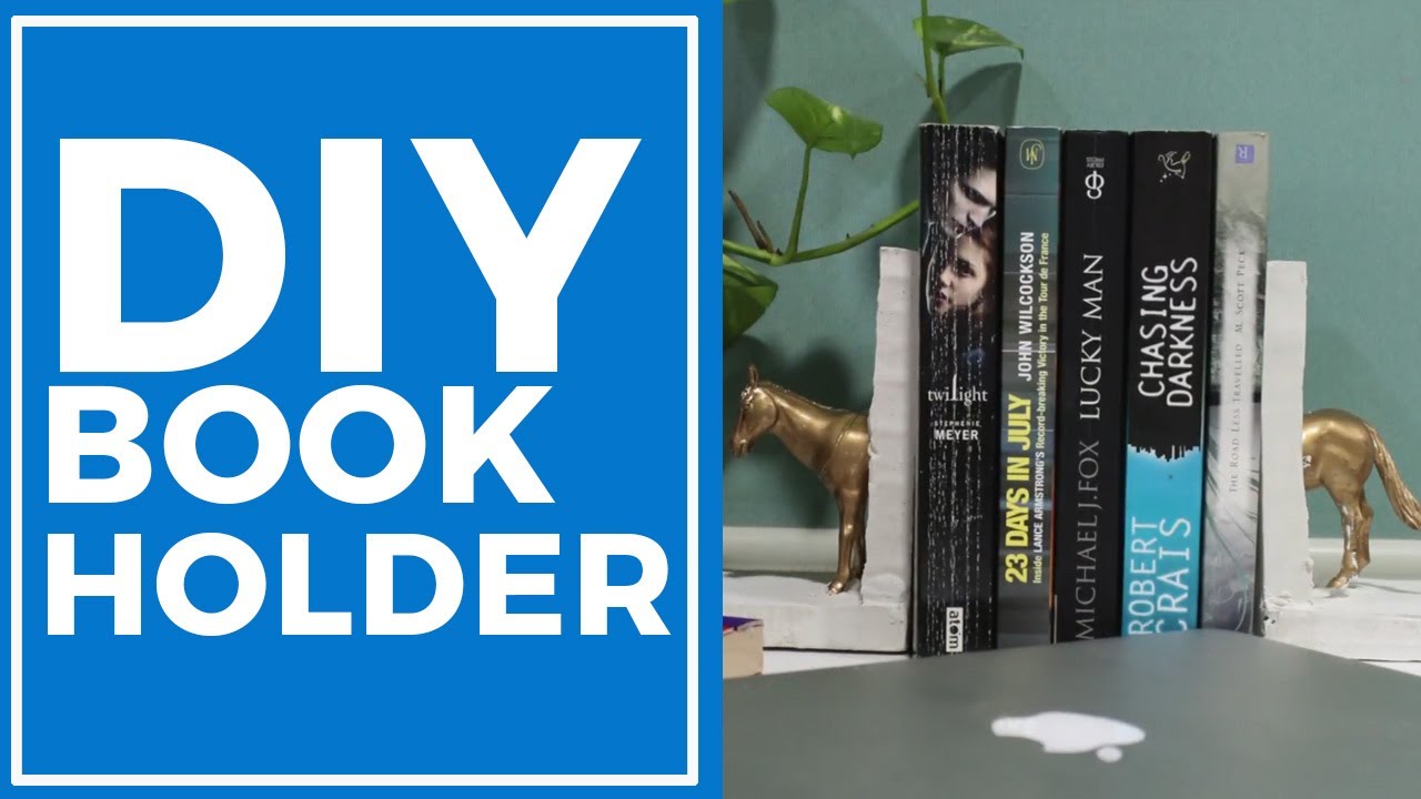 Homebliss_Unique and creative DIY Book Holder Easy to make ...