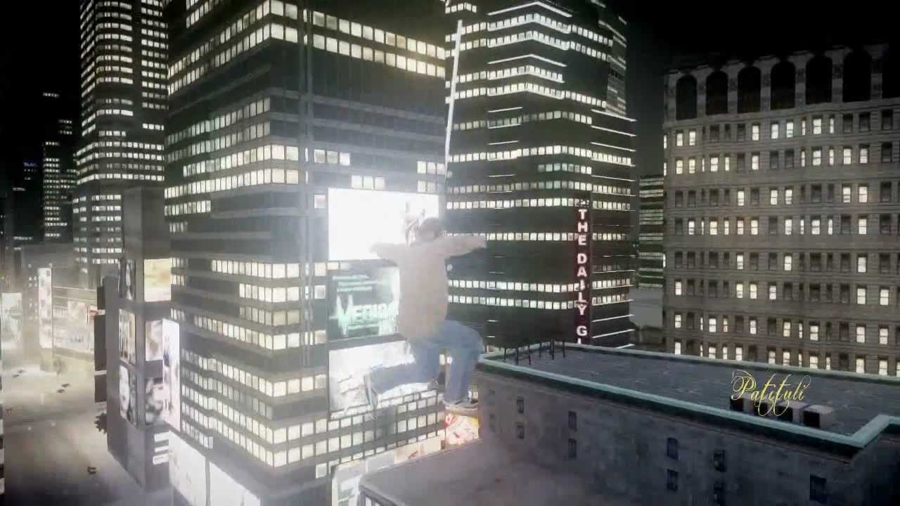 GTA IV. Alex Mercer Landing Style. (HD) - YouTube