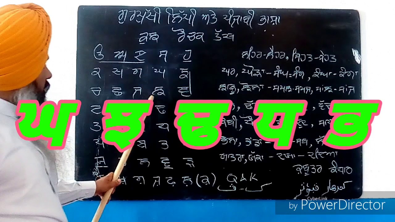 Interesting facts about Gurmukhi Lipi(script) & Punjabi Bhasha(language ...