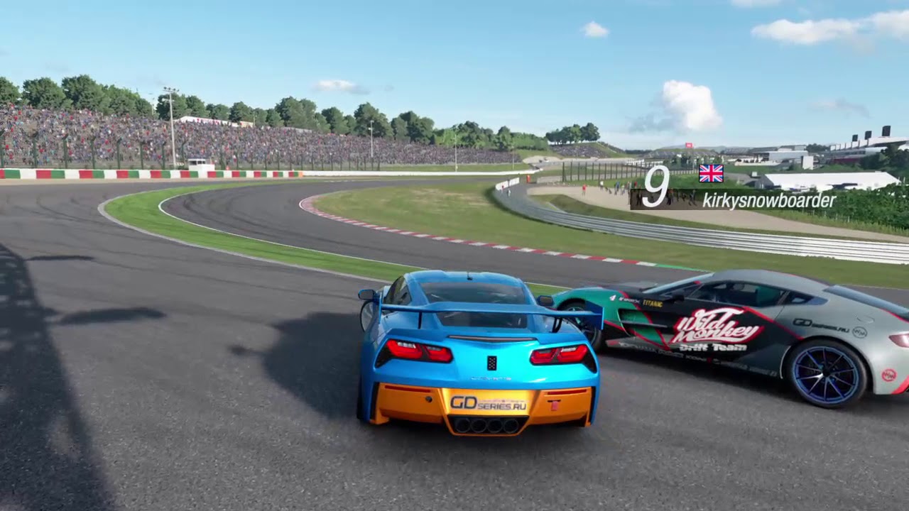 GD series (первый этап) Race "Final" - YouTube