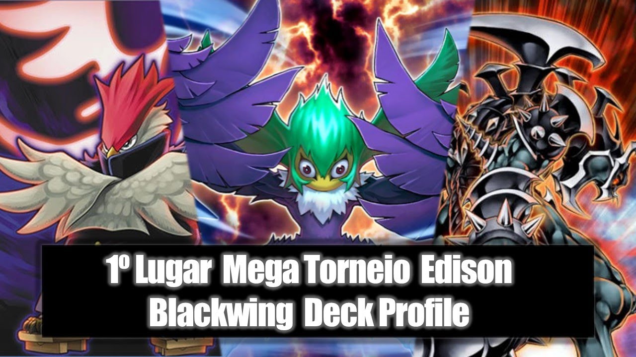 1st Place Edison Mega Tournament - Blackwing Deck Profile - Ft.Matheus ...