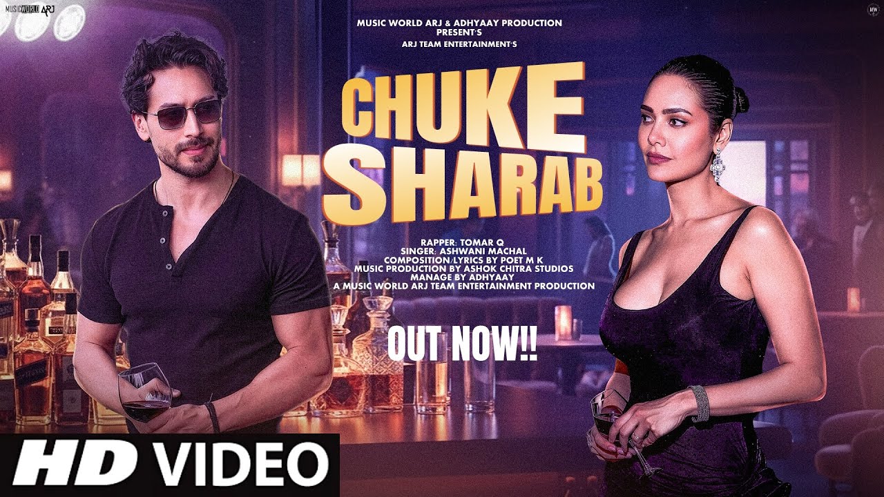 New Song 2025 | New Hindi Song | Chuke Sharab | Tiger Shroff | Esha ...