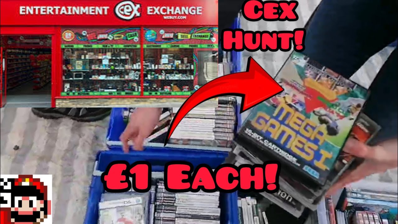 Cex and Carboot Retro Game Hunting #retro #cex #haul #nes #megadrive # ...