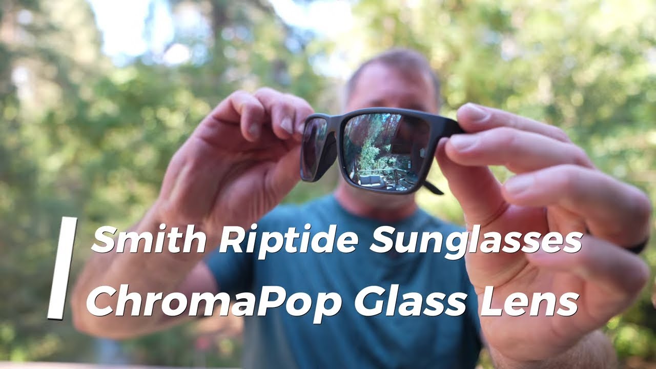 Smith Riptide Sunglasses Review - ChromaPop Glass Lens! - YouTube