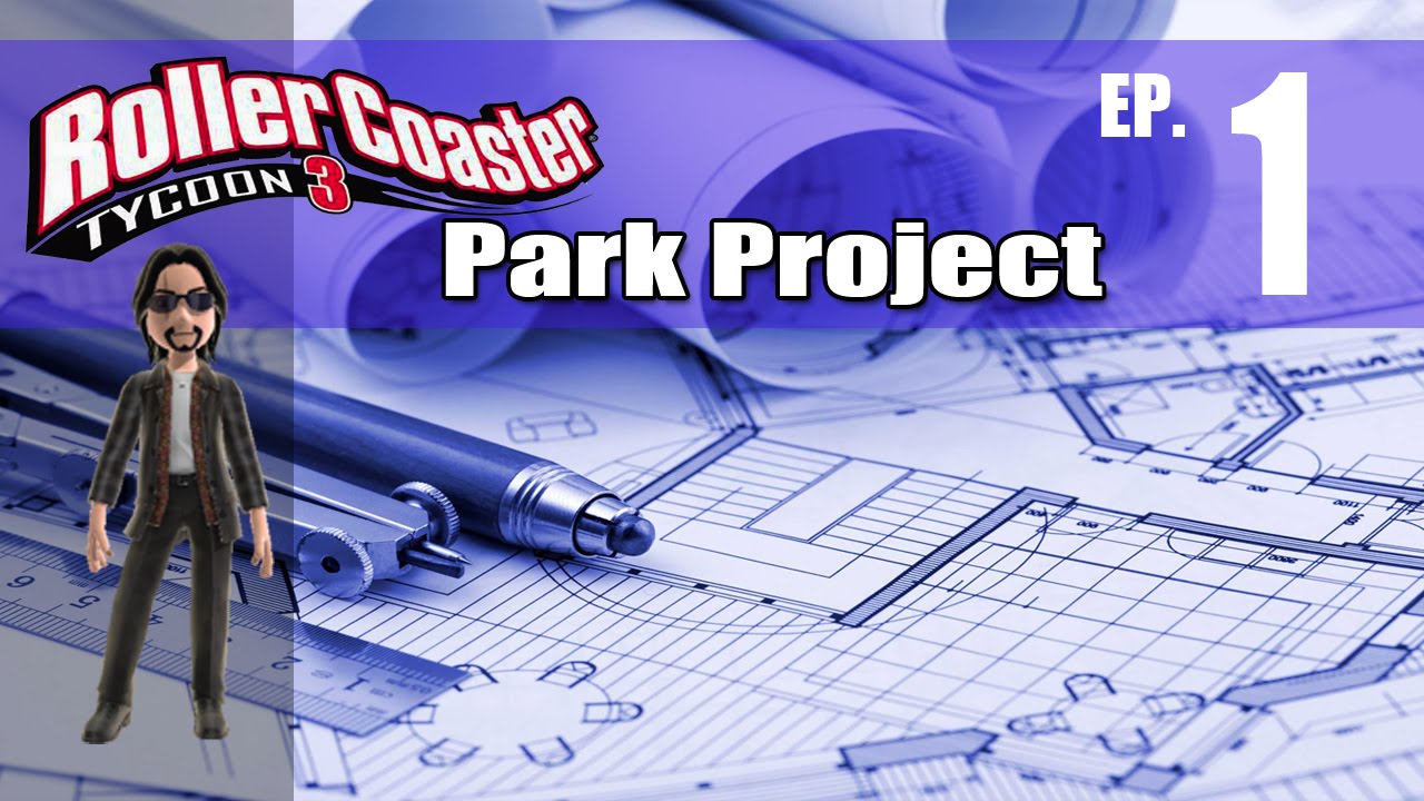 RCT3 Park Project - Ep. 1 It All Starts with a Castle - YouTube