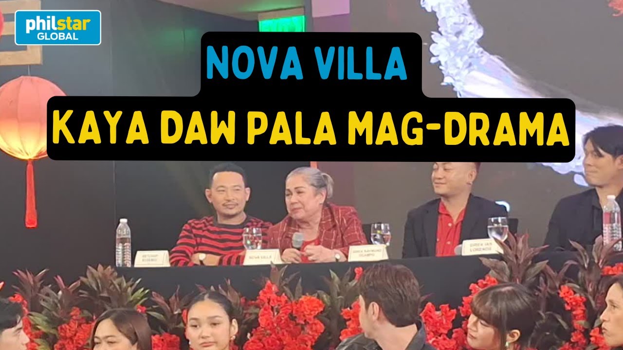 Nova Villa: Pwede pala ako mag-drama - YouTube