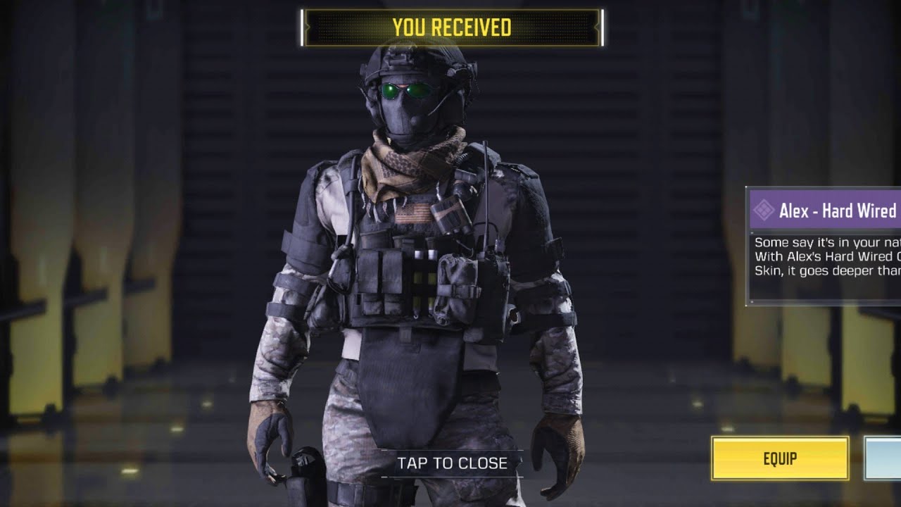 Is Alex - Hard Wired Skin Pay 2 Win? (I'm Back On Codm!) - YouTube