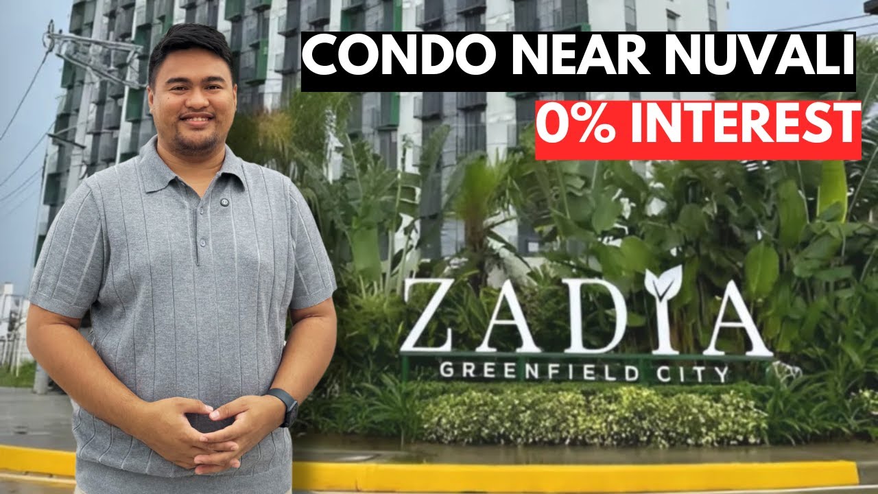 AFFORDABLE CONDO NEAR NUVALI | ZADIA CONDO GREENFIELD CITY - YouTube