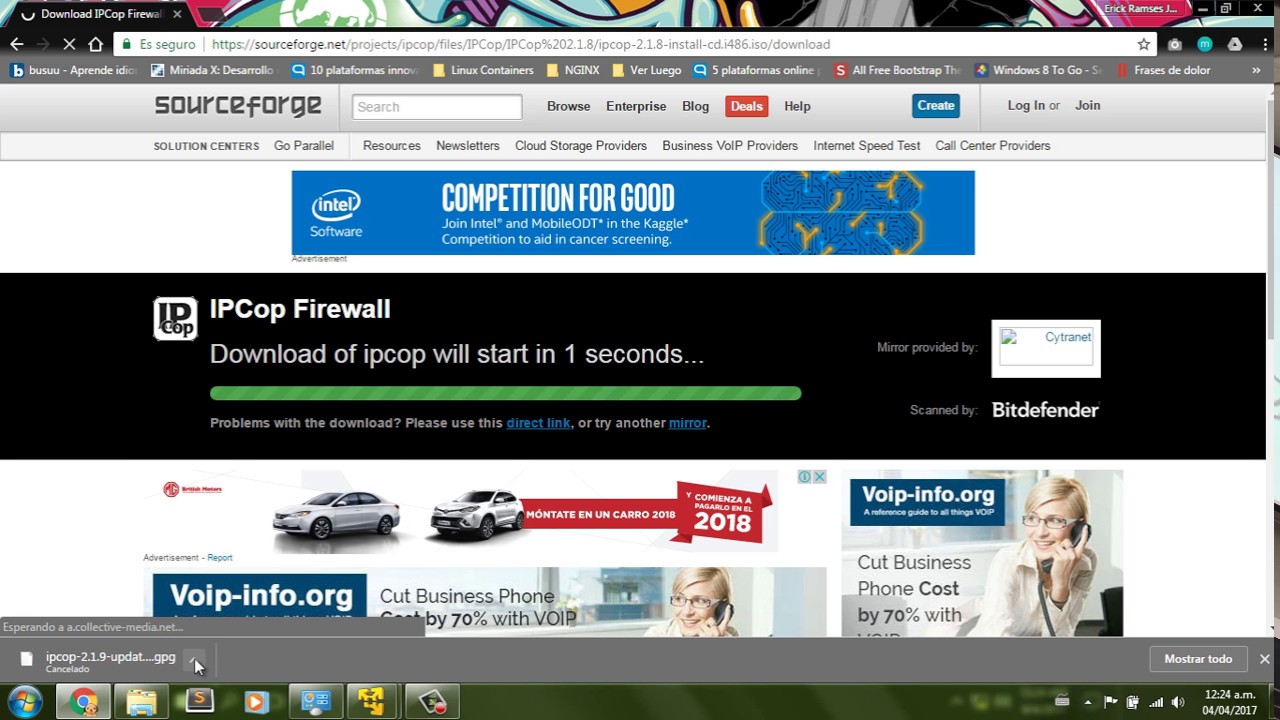 Instalacion y configuracion de IPCop - YouTube