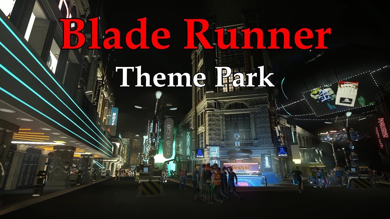 New! - Blade Runner Theme Park - YouTube