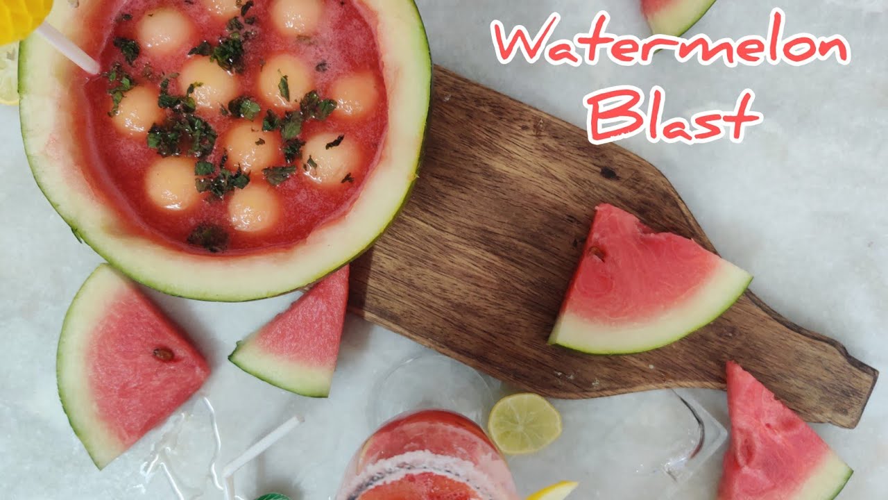 Watermelon Blast | Refreshing Summer Drink - YouTube