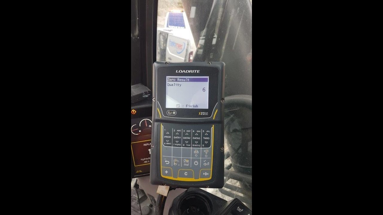 Loadrite Excavator Scale in Action @ MQP Cliffe Hill Quarry - YouTube