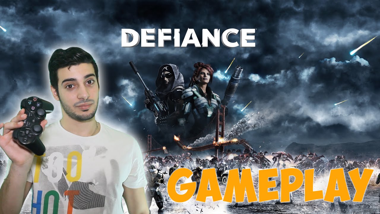 Defiance (PS3) Gameplay - Petros Plays - The Geek Mafia™ - YouTube