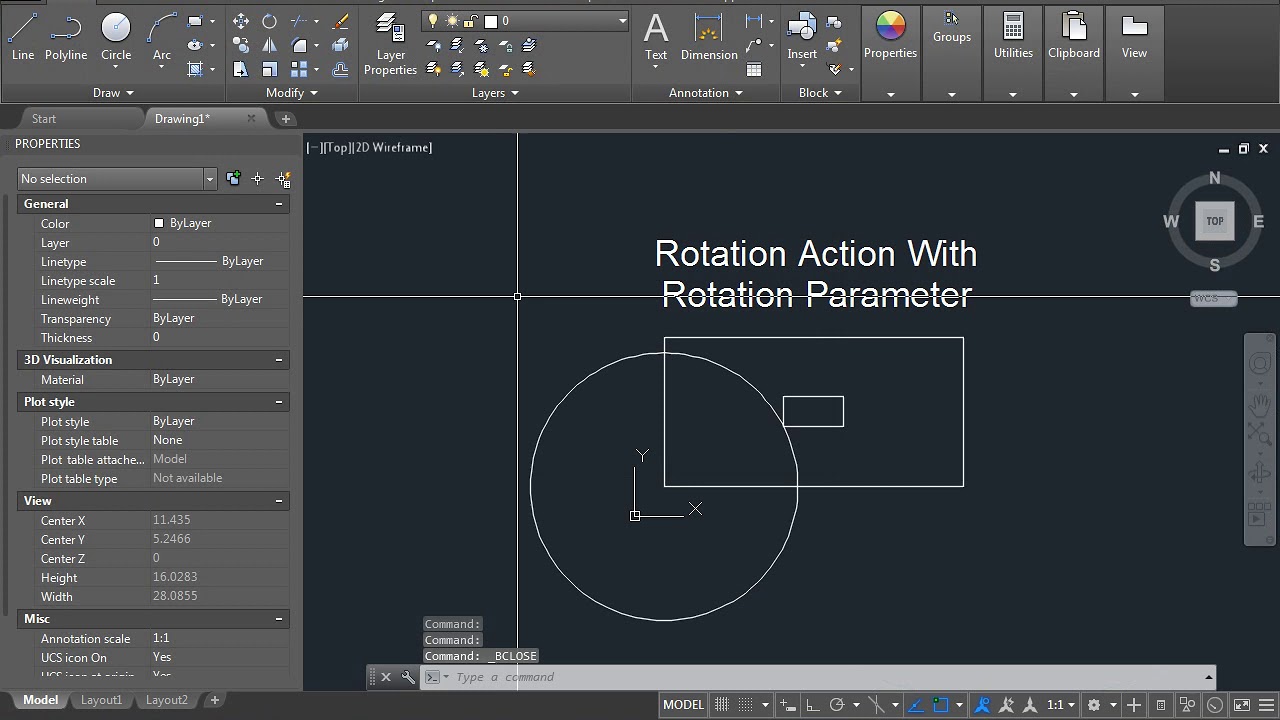 Autocad Dynamic Block Rotation Action Rotation Parameter In HINDI autocad-dynamic-block-rotation-action-rotation-parameter-in-hindi